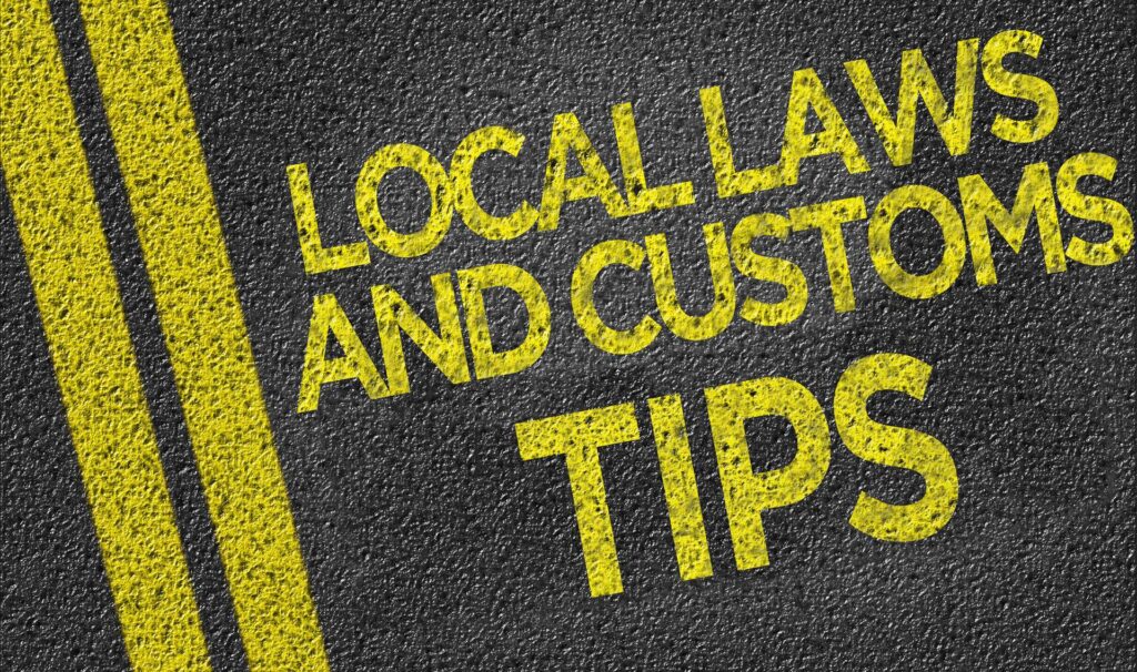 Local Laws And Customs - Easy Travel